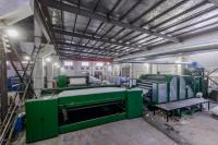 China High Speed Cross Lapping Machine For PU Leather Making 3500mm Width for sale