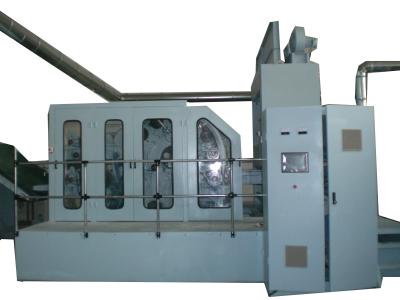China Breedte 1500mm Elektrische Kaardende de Motor Kaardende Machine van Machine Siemens-Beide voor Wol Te koop