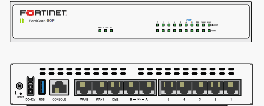 FG-60E Security Firewall specifications