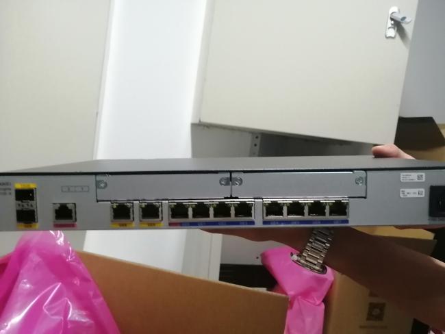 Router close-up view