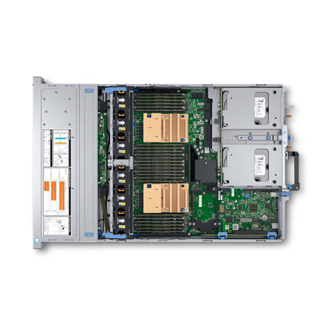PowerEdge R740XD Server rear view