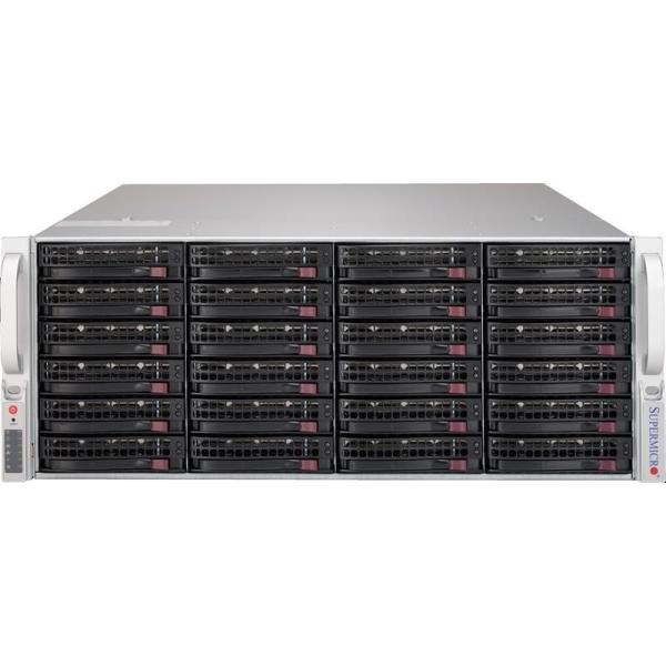 Quality 16 DIMMs Supermicro 4U Rackmount Server SSG-6049P-E1CR24H For Xeon Gold 5222 for sale