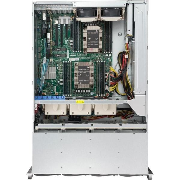 Quality 16 DIMMs Supermicro 4U Rackmount Server SSG-6049P-E1CR24H For Xeon Gold 5222 for sale