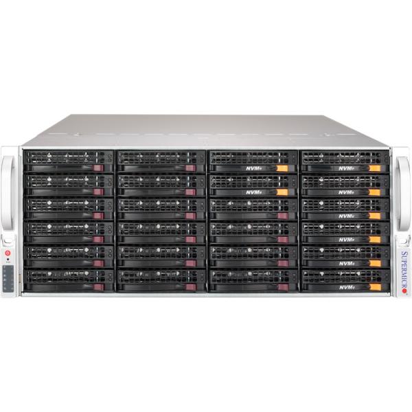 Quality Stock Supermicro SuperServer SSG-631E-E1CR16L Storage Server With 1200W Power for sale