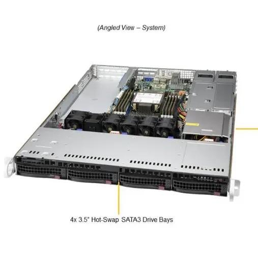 Quality 32G SYS-220BT-HNTR Intel 6226R CPU Supermicro Twin Server SSG-2029P-E1CR24H X12 for sale