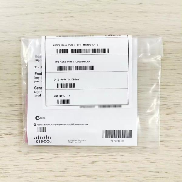 Quality 10/25G-LR-S 25 Gigabit Optical Module With 80km Max Cable Distance for sale