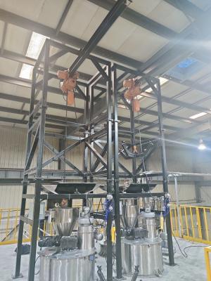 Quality 3KW Electronic Big Bag Unloading Station 200L Powder Big Bag Station for sale