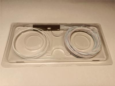 Cina Trasparenza bianca nuda 1m 1.5m di colore di Mini Tube 250um 0.9mm del separatore dello SpA 1x8 in vendita