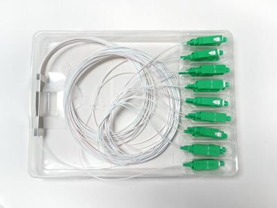 Cina Colore bianco d'imballaggio del separatore SCAPC della fibra di Mini Tube 1x16 della bolla ottica dello SpA in vendita