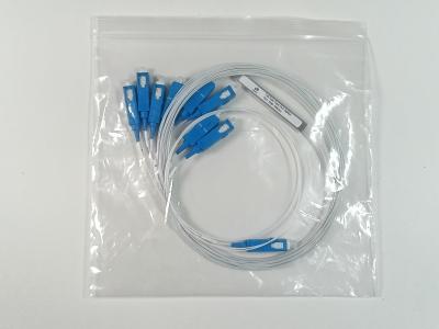 Cina Colore bianco di modo del separatore 8 dello SpA Mini Steel Tube Fiber Optical di SCUPC in vendita