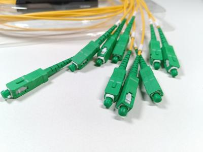 中国 電気通信はFTTHのプラスチックABS箱PLCのディバイダーSM 1x8カセット タイプSC APCを水平にする 販売のため