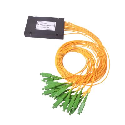 中国 SC UPC APCのコネクターのABS箱のタイプ繊維PLCのディバイダーの受動態16の方法 販売のため