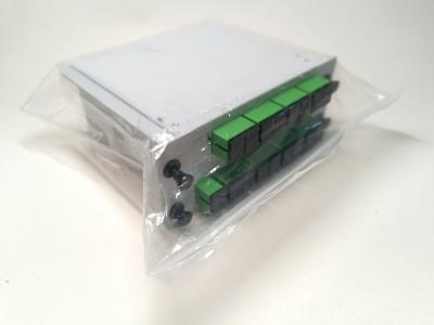 Cina Tipo separatore a fibra ottica di BACCANO di inserzione di 1X16 con modi dello SpA 16 dei connettori LGX APC/dello Sc in vendita
