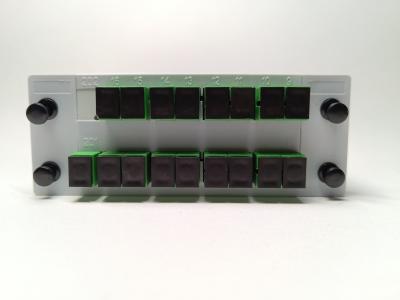 Cina Tipo separatore a fibra ottica di BACCANO di inserzione di 1X16 con modi dello SpA 16 dei connettori LGX APC/dello Sc in vendita