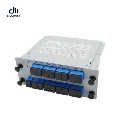 Cina Separatore a fibra ottica FTTH Epon Gpon LGX dello SpA dello Sc UPC del supporto di scaffale 1x16 tipo a cassetta in vendita