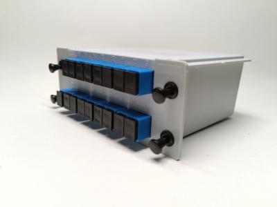 Cina Separatore a fibra ottica FTTH Epon Gpon LGX dello SpA dello Sc UPC del supporto di scaffale 1x16 tipo a cassetta in vendita