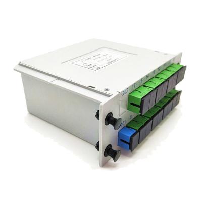 China FTTH-Vezel Optische Splitser, Cassetteplc APC van Splitsers1x16 Sc Schakelaar Te koop