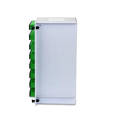 Cina SC/APC 1 x tipo contenitore impermeabile del tubo del separatore dello SpA di fibra ottica 64 mini di Sc APC LGX del separatore del Plc del separatore tipo a cassetta in vendita