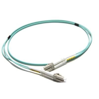 Cina Cavo semplice di toppa di LC UPC-LC UPC modo a fibra ottica OM3 3.0mm Lzsh del cavo di multi in vendita