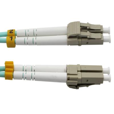 Cina Cavo semplice di toppa di LC UPC-LC UPC modo a fibra ottica OM3 3.0mm Lzsh del cavo di multi in vendita