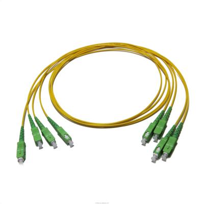 China Sc-APC van apc-Sc van het Vezel de Optische Flard Simplex 3.0mm G657A Lszh Kabel van het Koord Enige Wijze Te koop
