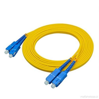中国 SC UPC-SC UPCの繊維光学の単一モードの二重3.0mm G657A Lszhケーブルをパッチ・コードため 販売のため