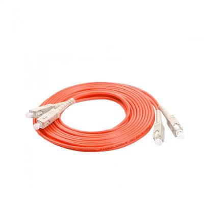 Cina Duplex SC-SC del cavo di toppa di fibra ottica del PVC LSZH 2.0mm in vendita