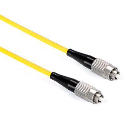 Cina Modo Fc-Fc del cavo di toppa di fibra ottica del PVC LSZH 3.0mm singolo in vendita