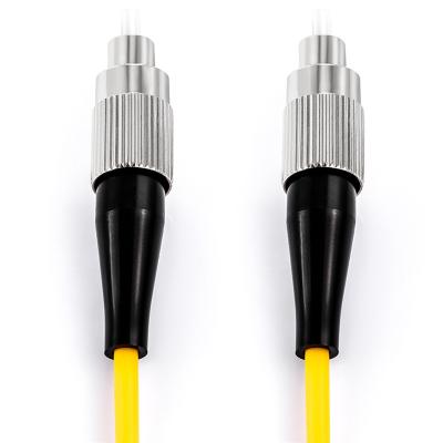 Cina Modo Fc-Fc del cavo di toppa di fibra ottica del PVC LSZH 3.0mm singolo in vendita
