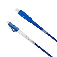 China Simplex SM Lc Sc Fiber Patch Cord High Return Loss Customized Length for sale