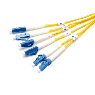 China 6 perda de inserção simples do ponto baixo do comprimento 1m 2m 3m do cabo de remendo da fibra ótica do núcleo à venda
