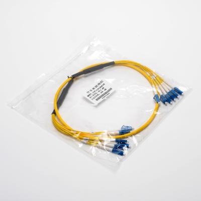 China 6 perda de inserção simples do ponto baixo do comprimento 1m 2m 3m do cabo de remendo da fibra ótica do núcleo à venda