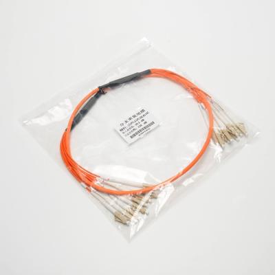 China Modo multimodo de 8 núcleos do Lc Lc do cabo de remendo OM3 ligação em ponte simples 3.0mm do multi à venda