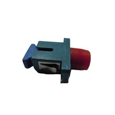 Cina PVC/metallo Fc all'adattatore della fibra dello Sc otturatore semplice di durevolezza di 1000 volte in vendita