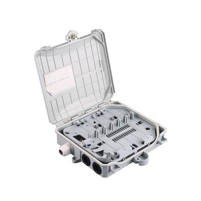 China ABS PC FTTH Fiber Optic Box , PON OTB 8 port Optical Fiber Distribution Box for sale