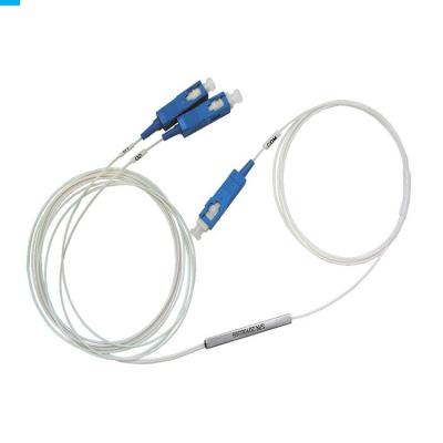 Cina 2 cavo a fibra ottica del separatore G657A1 del Plc dello Sc Upc del separatore 1*2 di modo per la scatola terminale in vendita