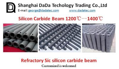 China Refractory Silicon carbide tube refractory kiln furniture supplier for sale