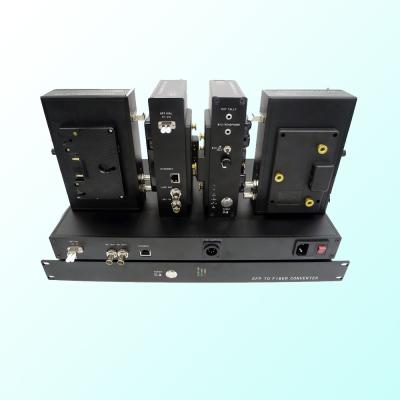 Cina Cinepresa di televisione ad OB'Van sopra il convertitore del multiplexor della fibra in EFP, controllo di sostegno, a distanza, genlock in vendita