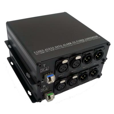 中国 BIDIの釣り合った音声を放送する繊維のコンバーターへの対面XLRの音声 販売のため