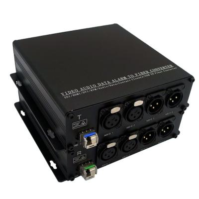 中国 BIDIの釣り合った音声を放送する繊維のコンバーターへの対面XLRの音声 販売のため