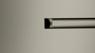 China Wedge Single Mode Lensed Fiber designed for laser chip coupling for sale