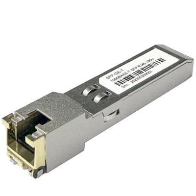 China Small Form-factor Pluggable SFP Optic with RJ45 Connector and 850nm Wavelength for sale