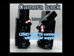 Sistema de la cámara de la fibra del EFP con el conector de la cuenta LEMO 3K93C del intercomunicador