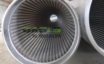 China Stainless Steel Continuous Slot Water Well Johnson Screen for sale