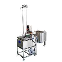 China PE15 Automatic Continuous Chocolate Tempering Enrober Machine 220V 2kW Small Scale for sale