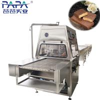 China Automatic Chocolate Egg Roll Enrobing Machine for sale