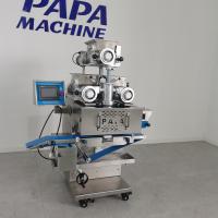 China P188 Automatic Nuts Mooncake Encrusting Machine 40-120pcs/min 220V for sale