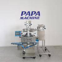 China P188 Automatic Four Hoppers Mooncake Encrusting Machine 60-99pcs/min 220V for sale