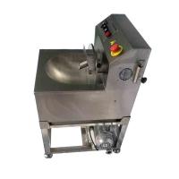 China Mini Continuous Cocoa Butter Tempering Machine 8-40kg/h Small Chocolate Melt Machine 220V for sale