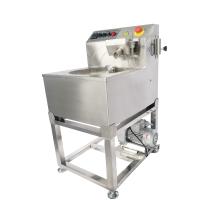 China Mini Continuous Cocoa Butter Tempering Machine 8-40kg/h Small Chocolate Melt Machine 220V for sale